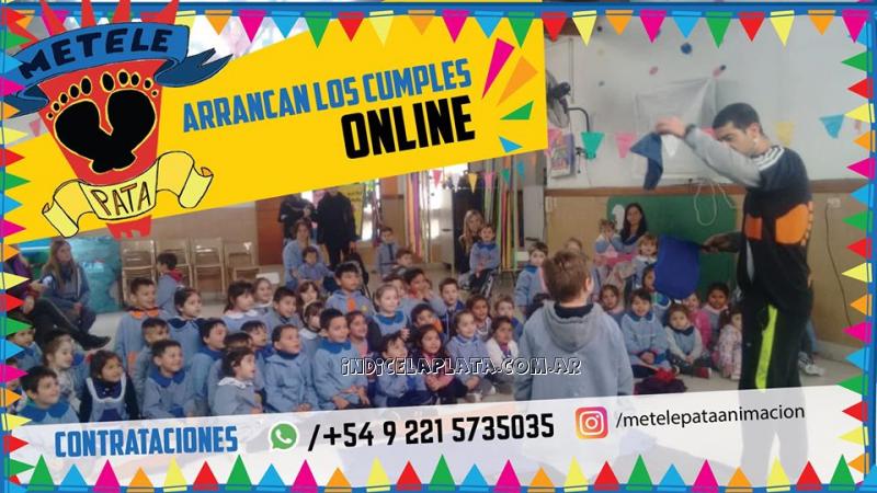 Animación ONLINE/VIRTUAL METELE PATA en La Plata